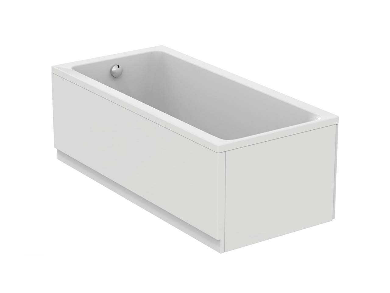 Baignoire à encastrer Ideal Standard Connect Air avec panneau frontal ...