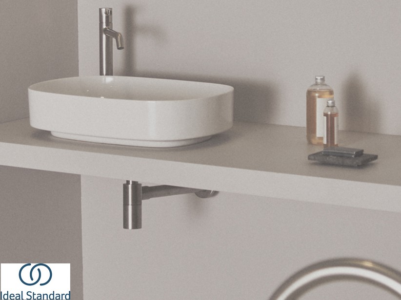 Siphon linéaire design Ideal Standard® Silver Storm - Iperceramica