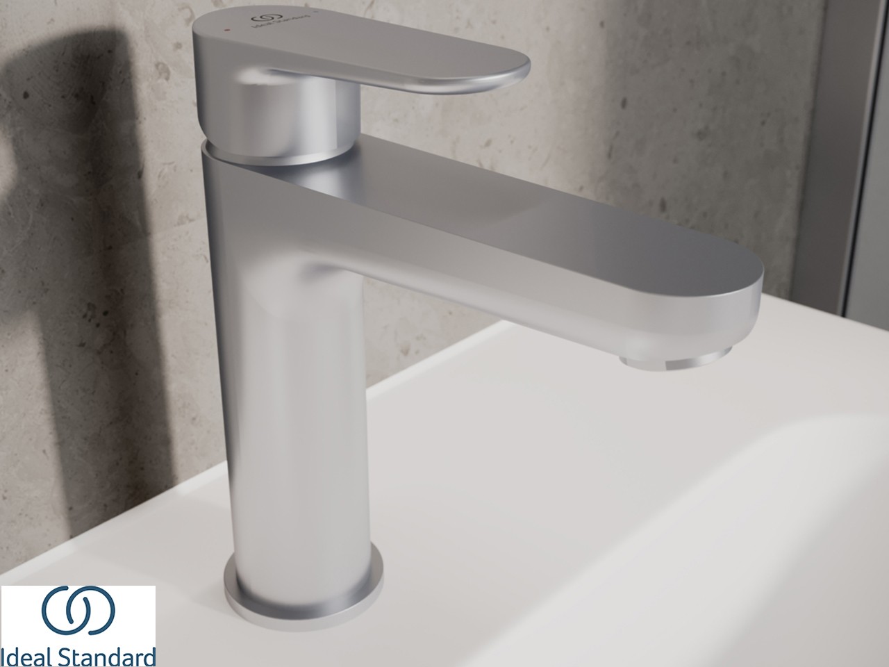 Mitigeur de lavabo Ideal Standard® Cerafine O monocommande argent ...