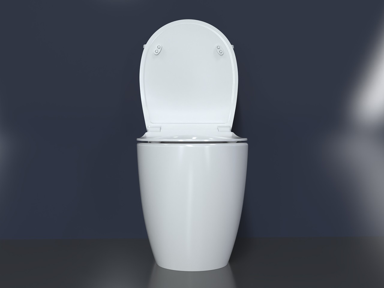 Monoblock-WC Sentimenti Neo Rimless 65x36,3 cm mit Spülkasten weiß ...