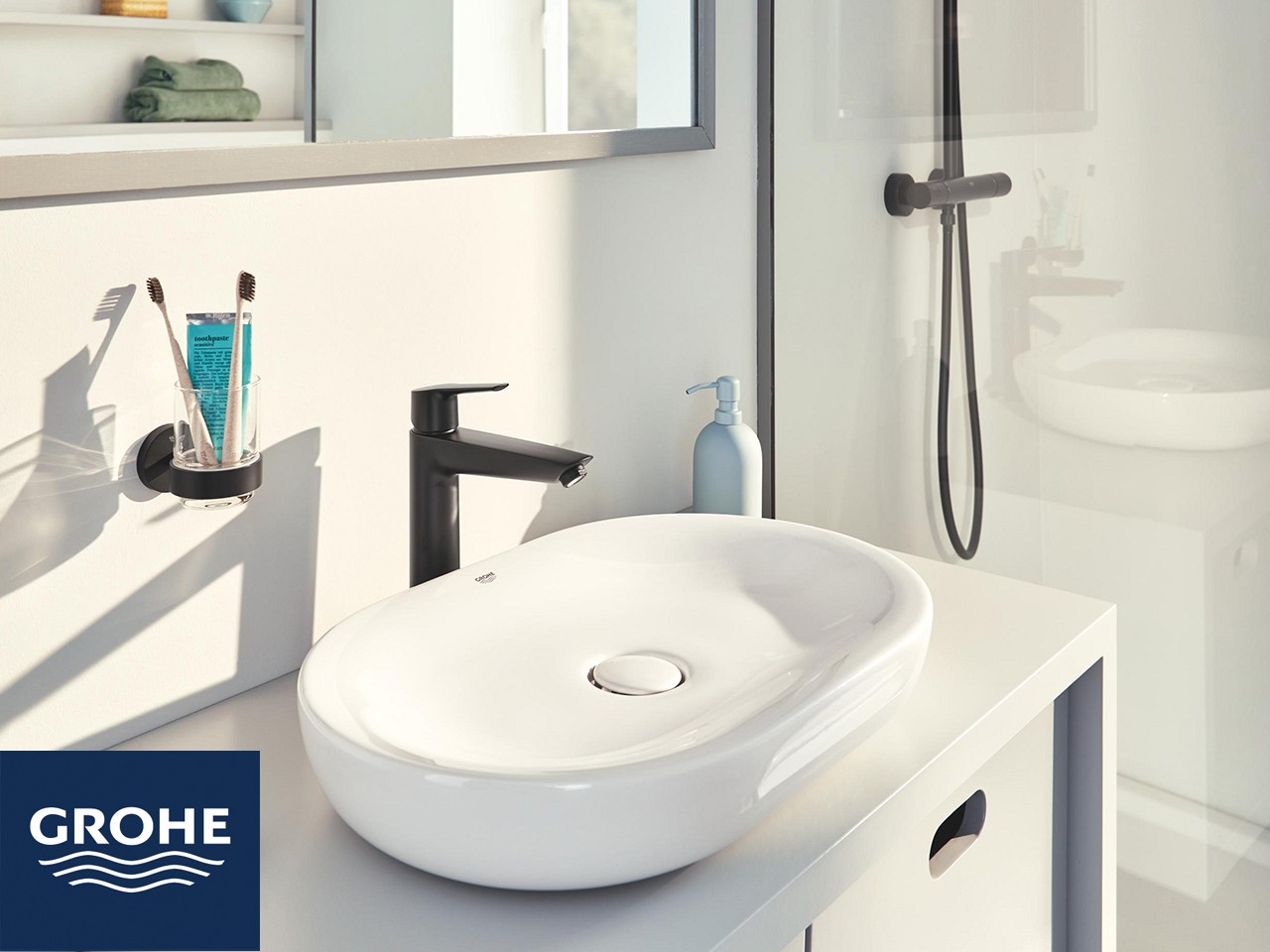 Grohe® Start Xl-Sized Single-Lever Mixer For Countertop Washbasin Matt ...