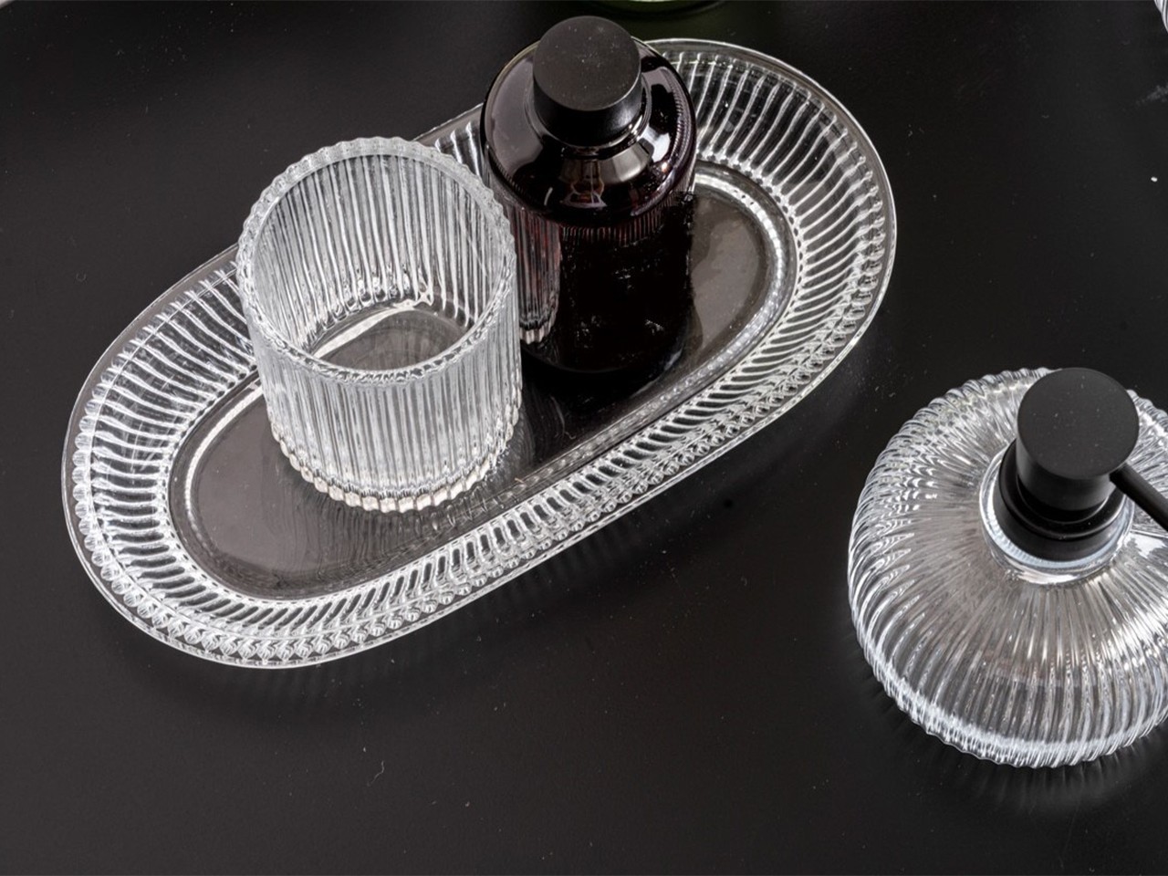 Plateau Parigi transparent - Iperceramica