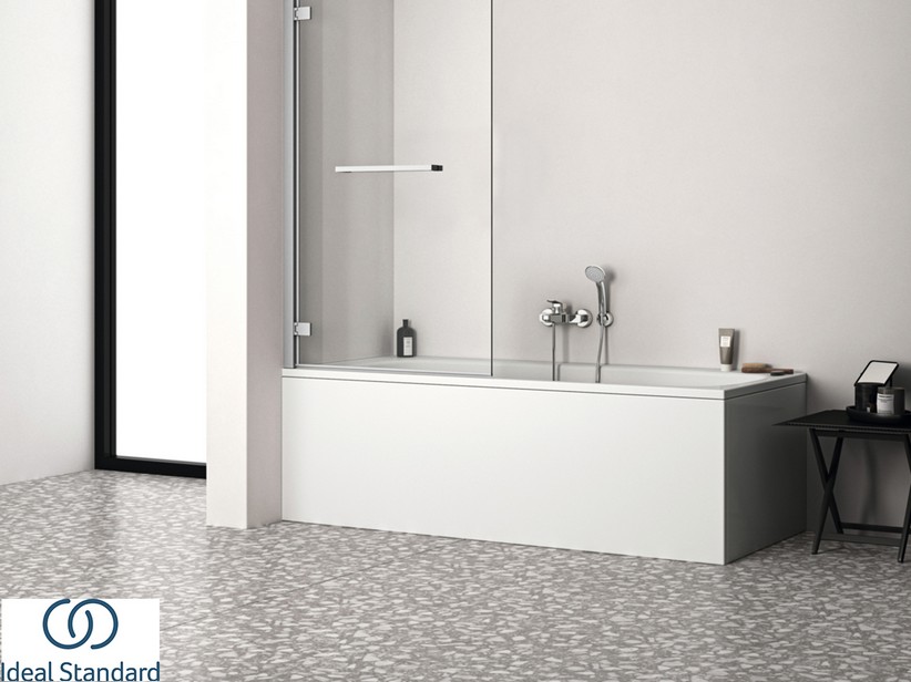 Ideal Standard® i.Life Duo Shell Bathtub 180x80 cm Glossy White ...