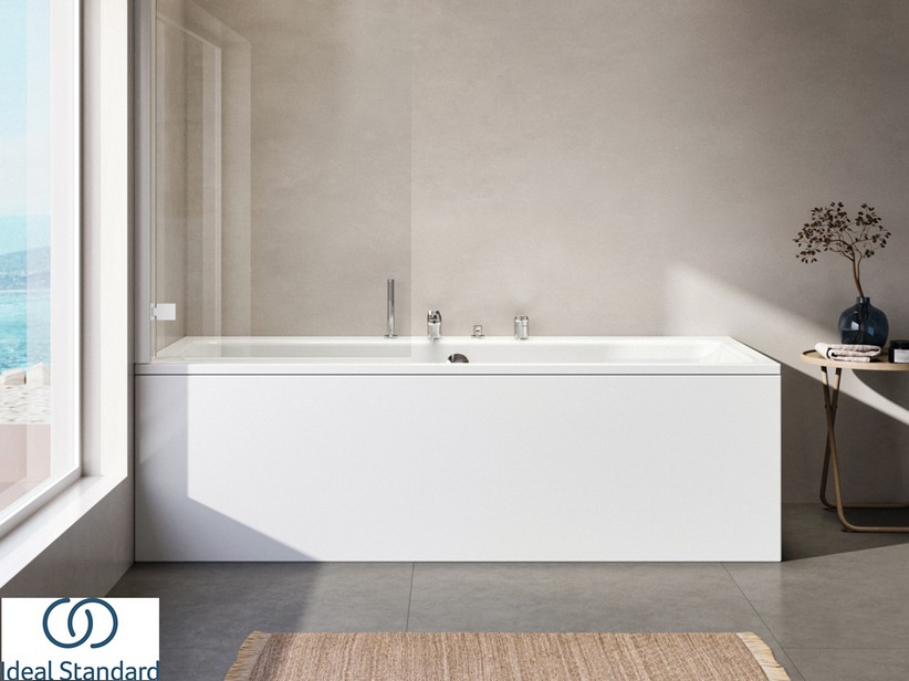 Ideal Standard® i.Life Duo Shell Bathtub 190x90 cm Glossy White ...