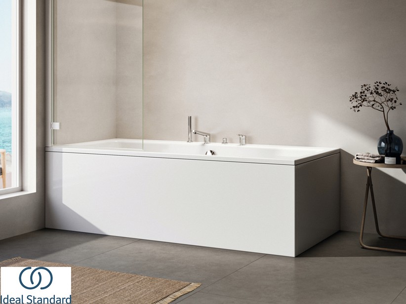 Baignoire coque Ideal Standard i.Life Duo 190x90 cm blanc brillant ...