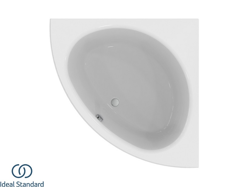 Ideal Standard® i.Life Semicircular Shell Bathtub 197x143 cm Glossy ...