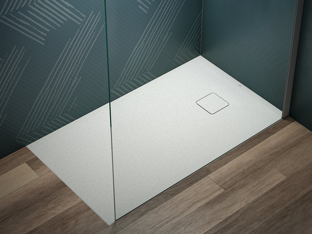 Piatto Doccia Ideal Standard Ultra Flat Evo 120x70 cm in Resina Bianco ...