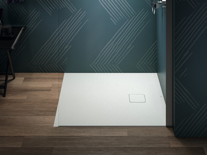 Ideal Standard Shower Tray Ultra Flat Evo 90x90 cm in Matte Silk White ...