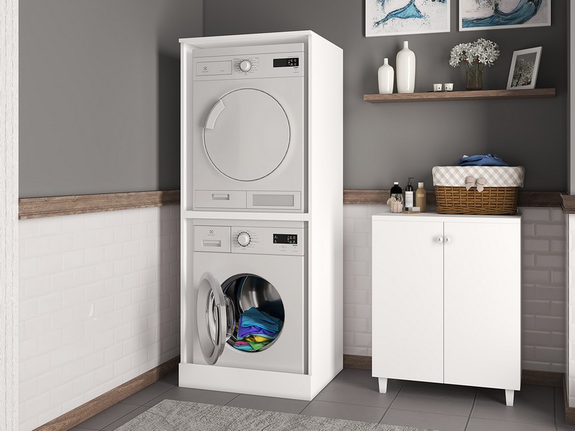 Kit Double Laundry Furniture - Iperceramica-mt