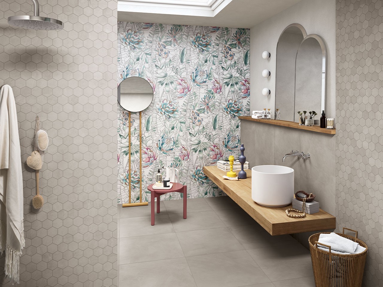 All Grey Rectified Porcelain Tile 60X60 Resin-Cement Effect ...