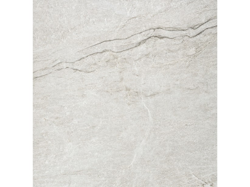 Fliesen Alpes White 60x60 Feinsteinzeug mit weißem Quarzit-Steinoptik ...