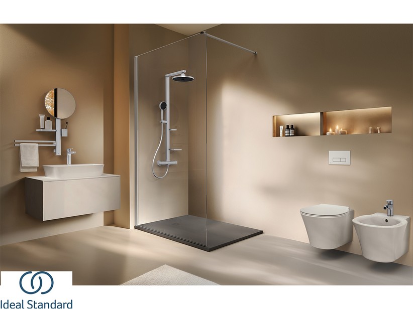 Ideal Standard® Alu+ Multifunction Bar Matt Silver - Iperceramica-mt