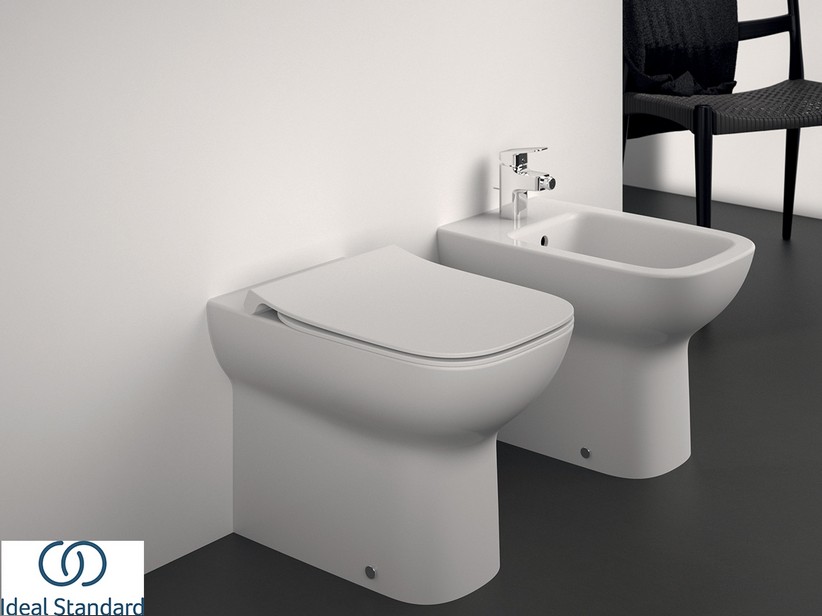 Stand-WC Ideal Standard® i.Life A Rimless wandbündig Weiß - Iperceramica