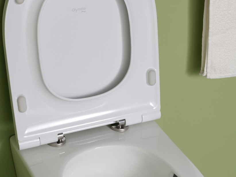 Sedile Wc Aptos Slim Soft-Close Bianco Lucido - Iperceramica