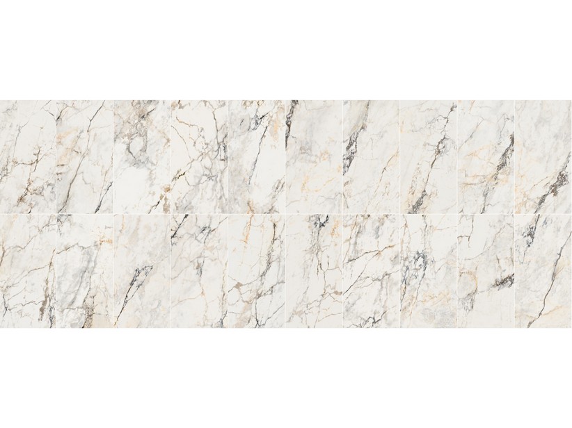 Bianco Paros Tile 60X120 Gres Marble Effect White Lapped Polished ...