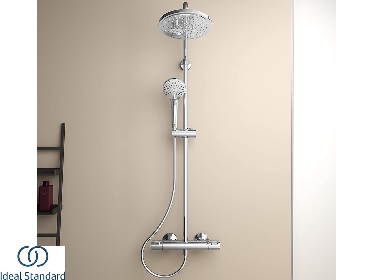 Duschsäule Ideal Standard® Ceratherm T25 mit Thermostatarmatur - Iperceramica