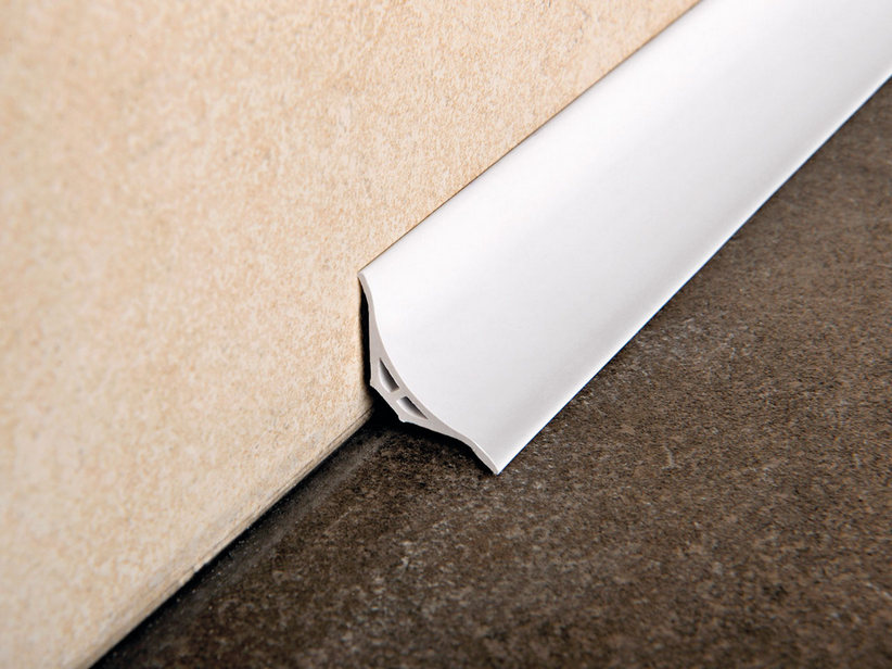 Profilé de finition corniche Global Cove M PVC blanc 25x25 2,5m ...