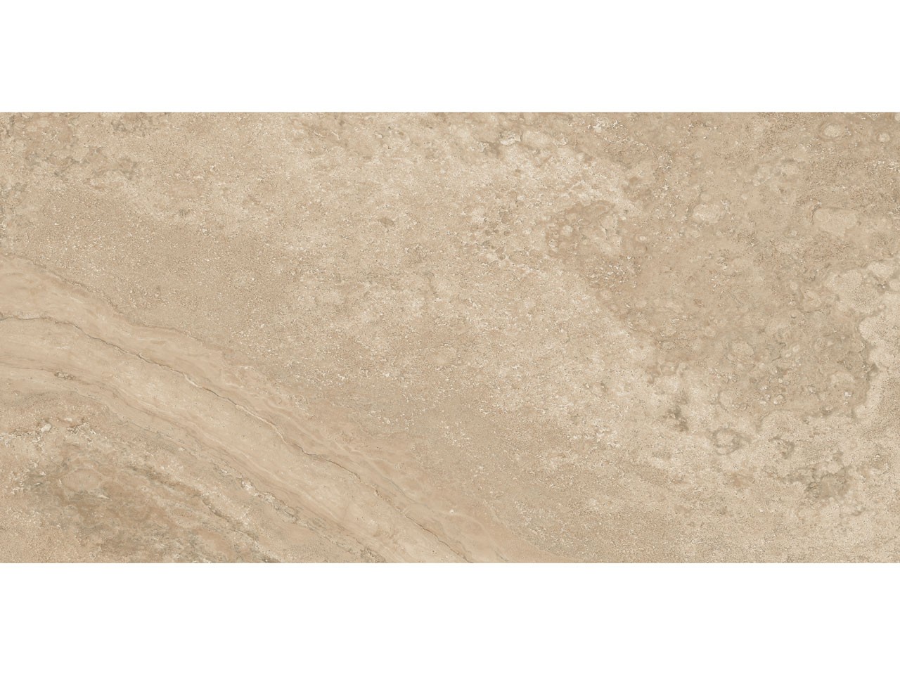 Carrelage Elegance Travertino Beige 60x120 grès cérame effet travertin ...