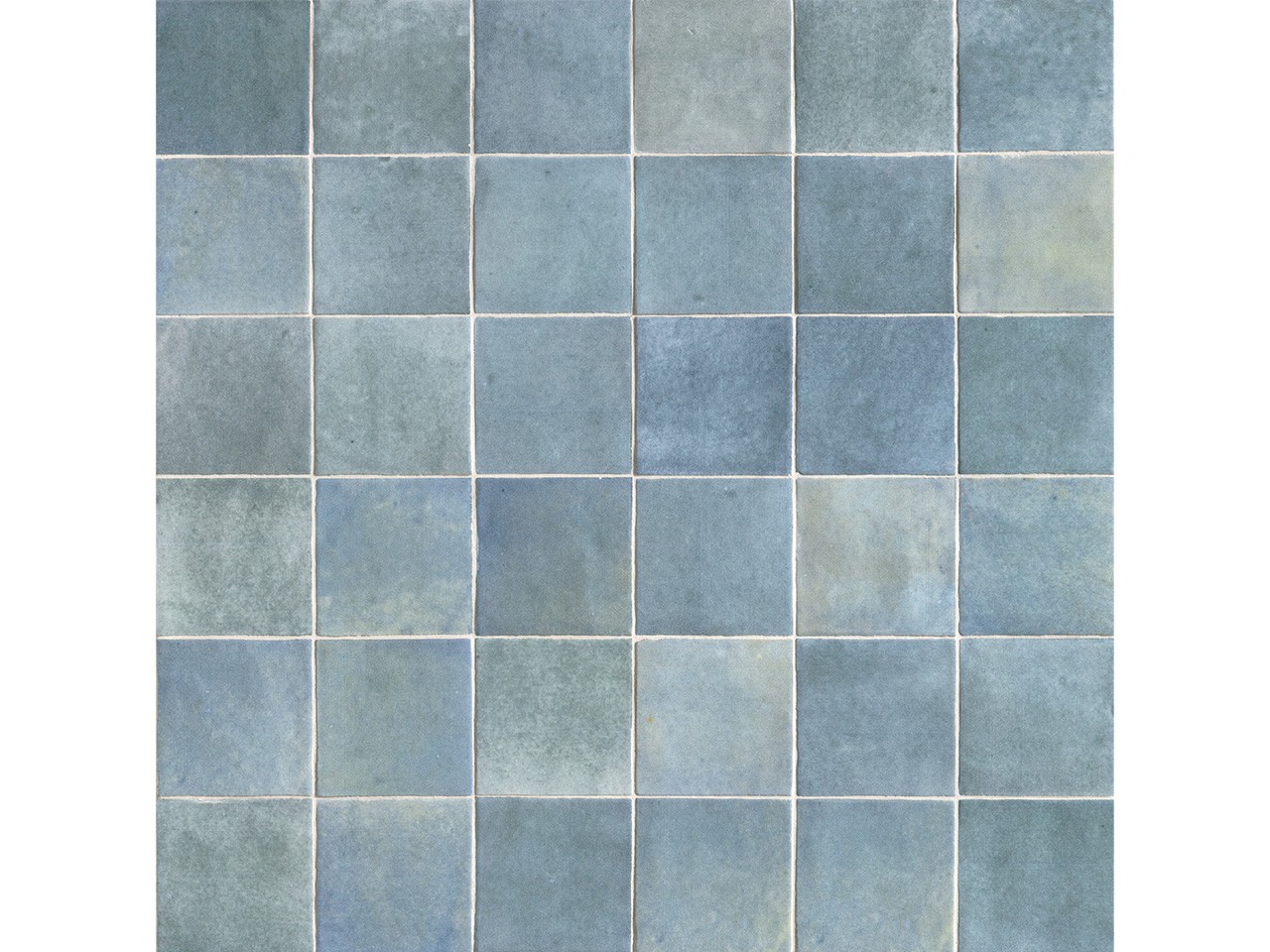 Fez Avio 10X10 Zellige Polished Light Blue Tile - Iperceramica-mt