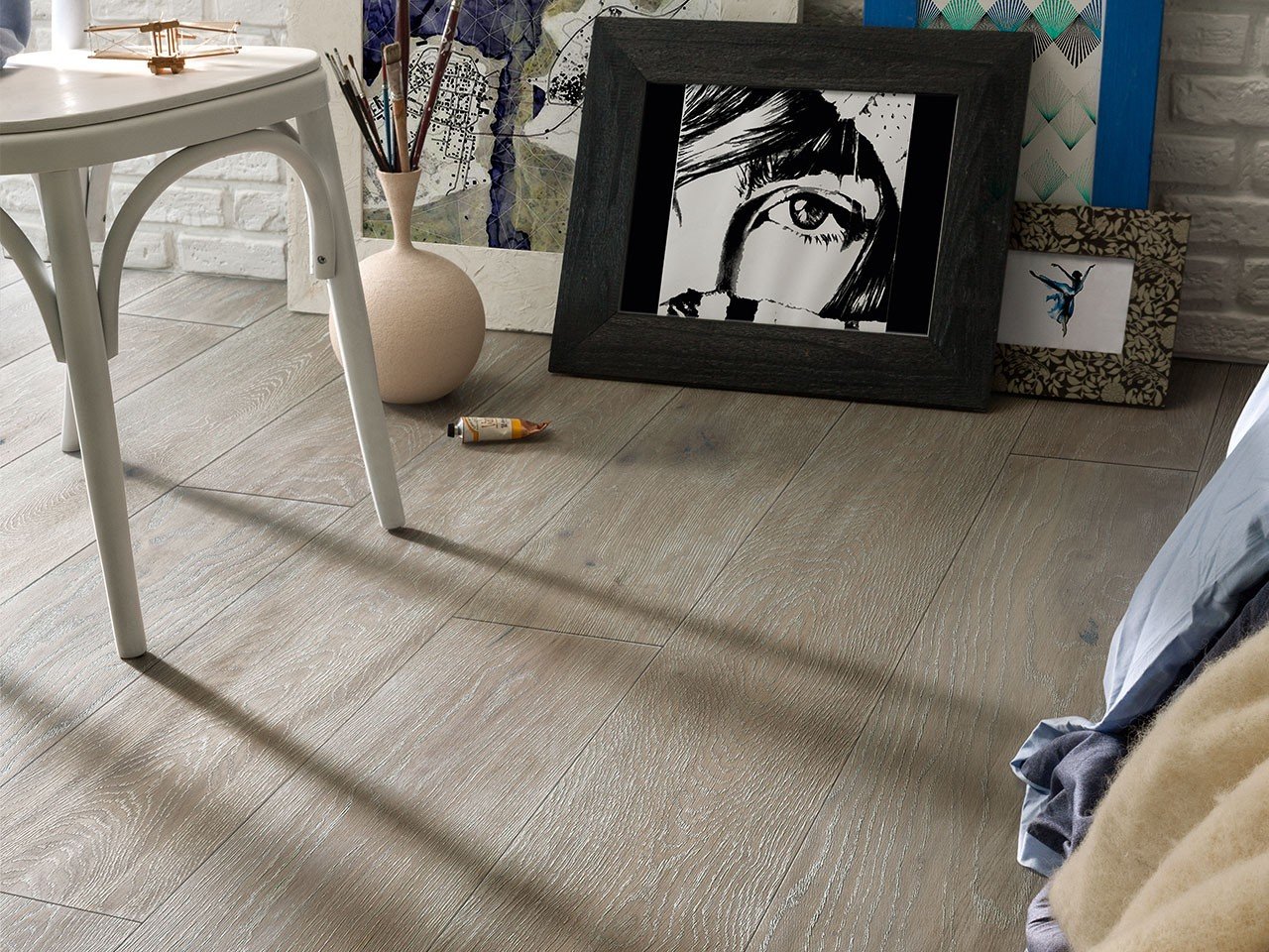 Parkett Eiche Grau - Flex Ash - Iperceramica