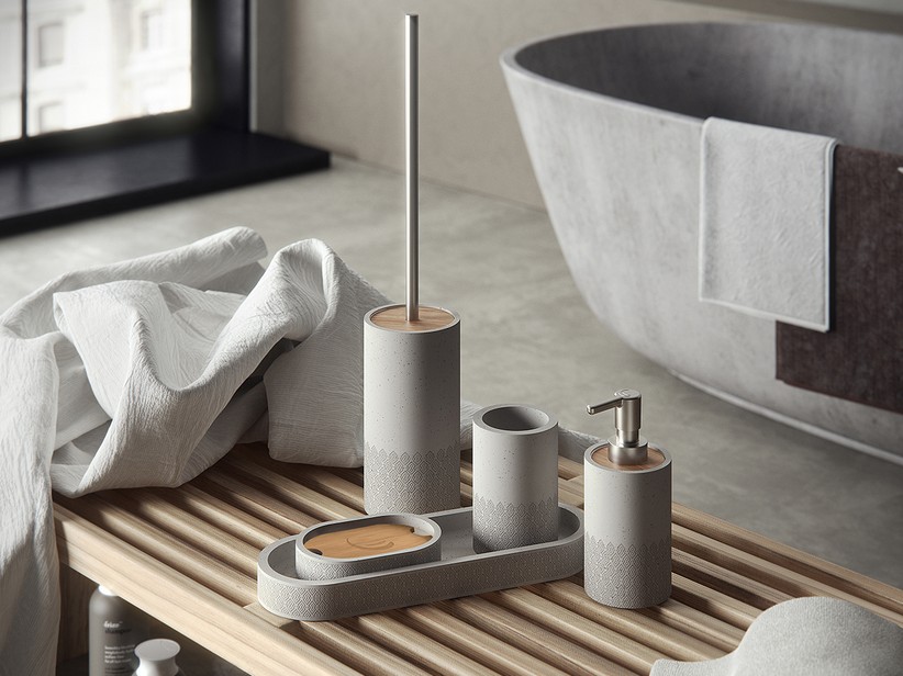 Ivy Wc-Bürsten Grau - Iperceramica