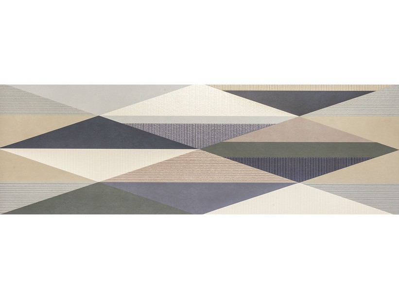 Game Deco Arrow Blue And Green Geometrical Slim Wall Tile 40X120 ...