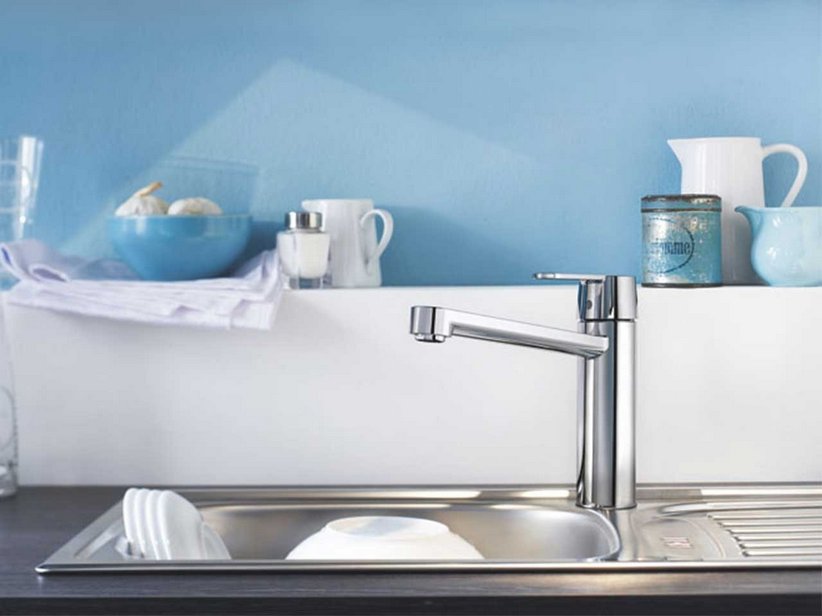 Miscelatore per Cucina Grohe® Get Monocomando Cromo - Iperceramica