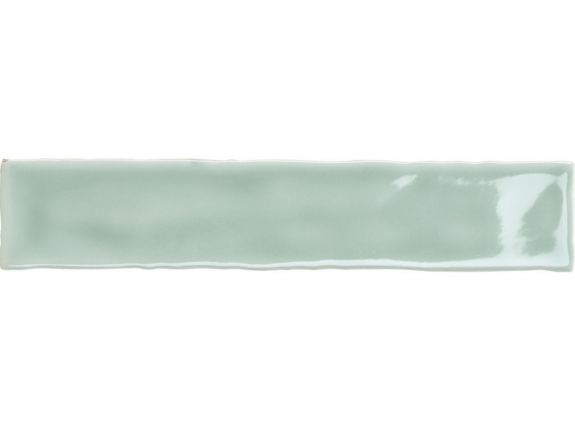 Jelly Aloe 5x25 Glossy Green Single-Fired Wall Tile - Iperceramica-mt