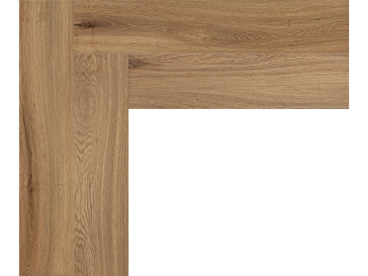 Sol PVC SPC Liska Herringbone Brown effet chêne marron - Iperceramica