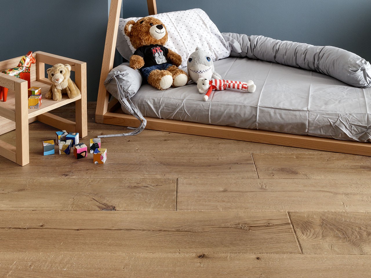 Plancia Parquet Rovere Rustico Naturale Piallato Spazzolato - Loft ...