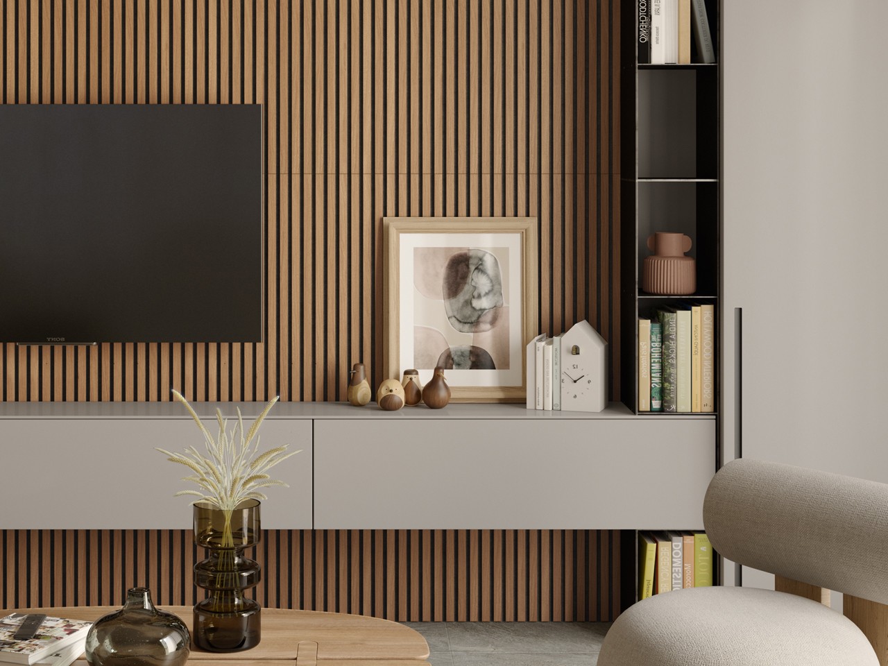 Pannello Decorativo Mikado Oak 520x1500 In Listelli Di Legno Rovere ...