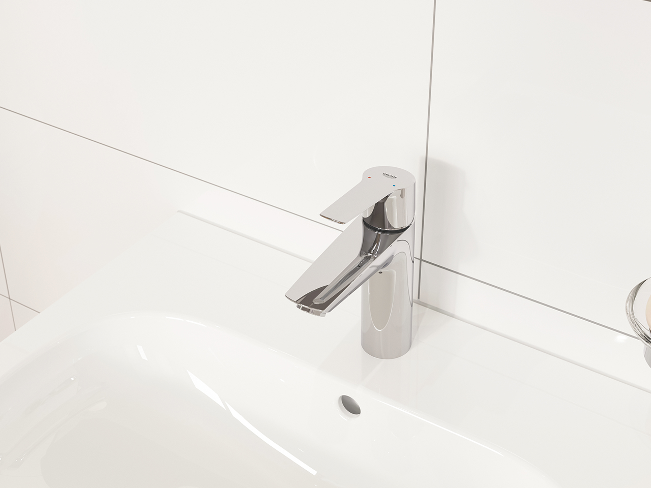 Grohe Mixer Water-Saving Start 2021 M Basin Tap Chrome - Iperceramica-mt