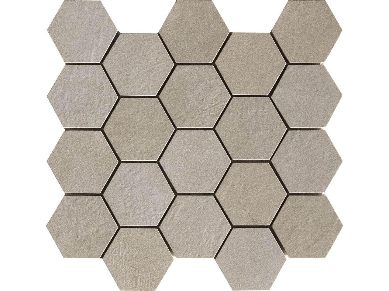 ALL GREY MOSAIC 29X27 RESIN-CEMENT EFFECT - Iperceramica