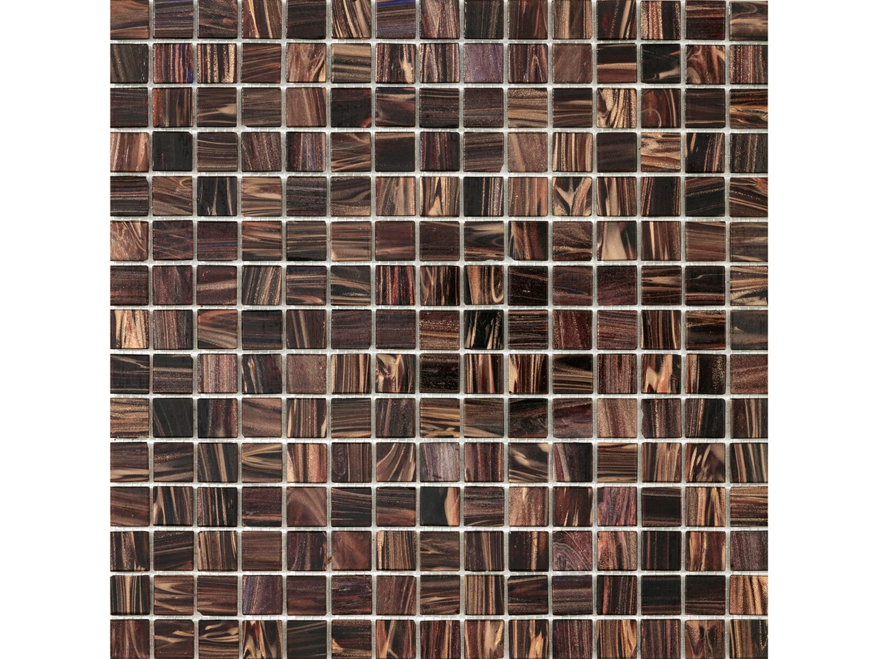 Glasmosaik Notte 32,5X32,5 Schwarz - Iperceramica