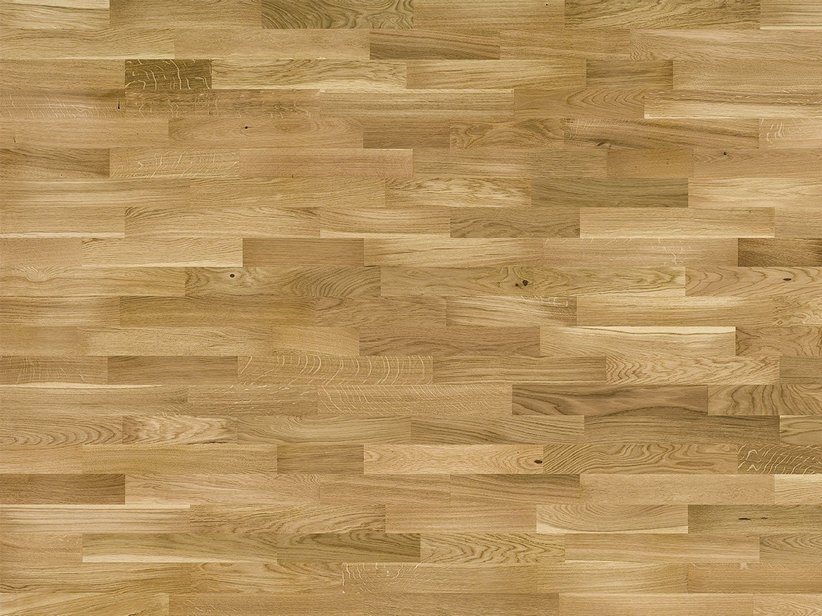 Parquet 3 Strip Rovere Verniciato Naturale - Oak Matt Laquer