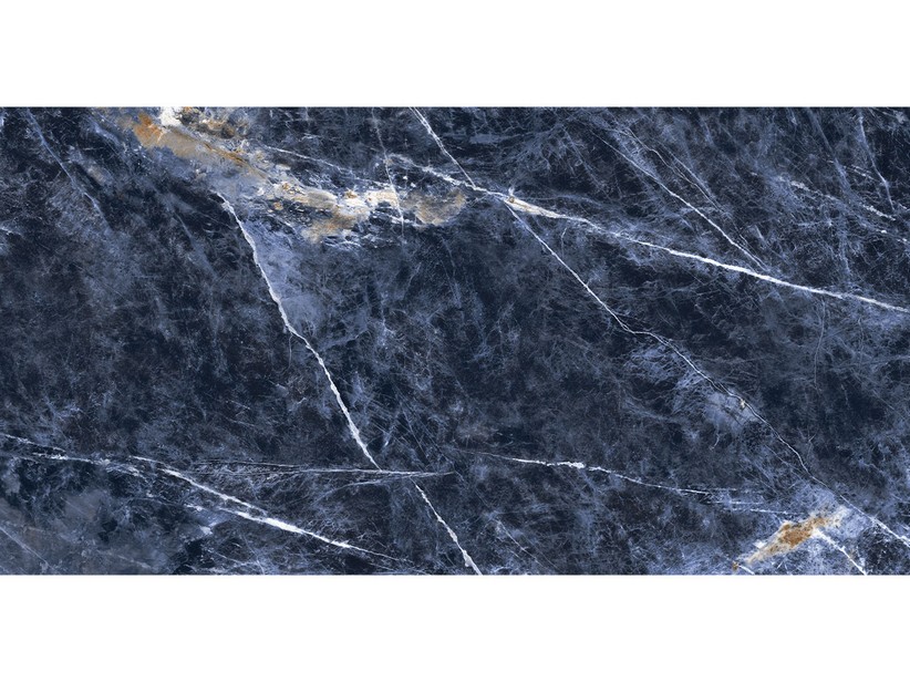 Fliese Ocean Blue 60X120 Feinsteinzeug Marmoroptik Glänzend Poliert ...