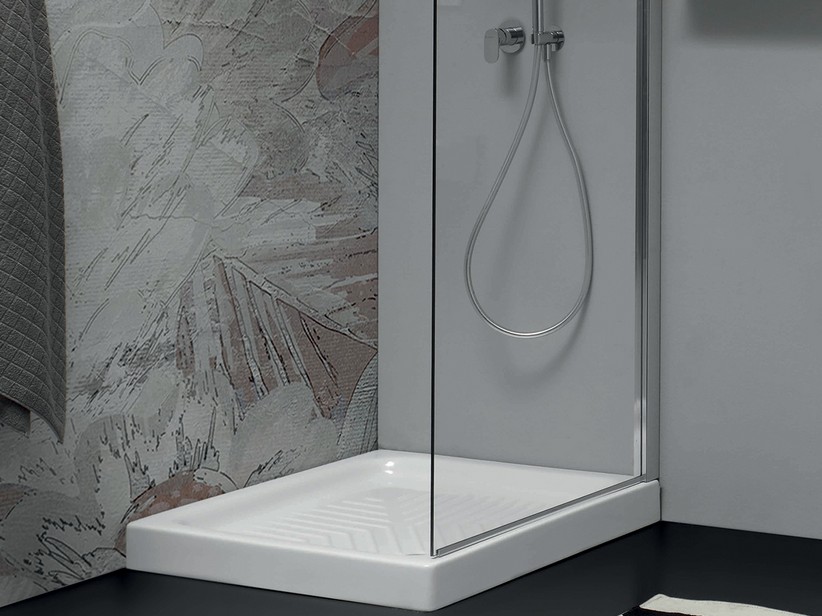 Duschwanne Dai 75X75 H10 cm Keramik weiß - Iperceramica