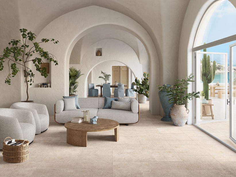 Piastrella Pietra di Leuca 30x60 Gres Effetto Pietra Leccese - Iperceramica