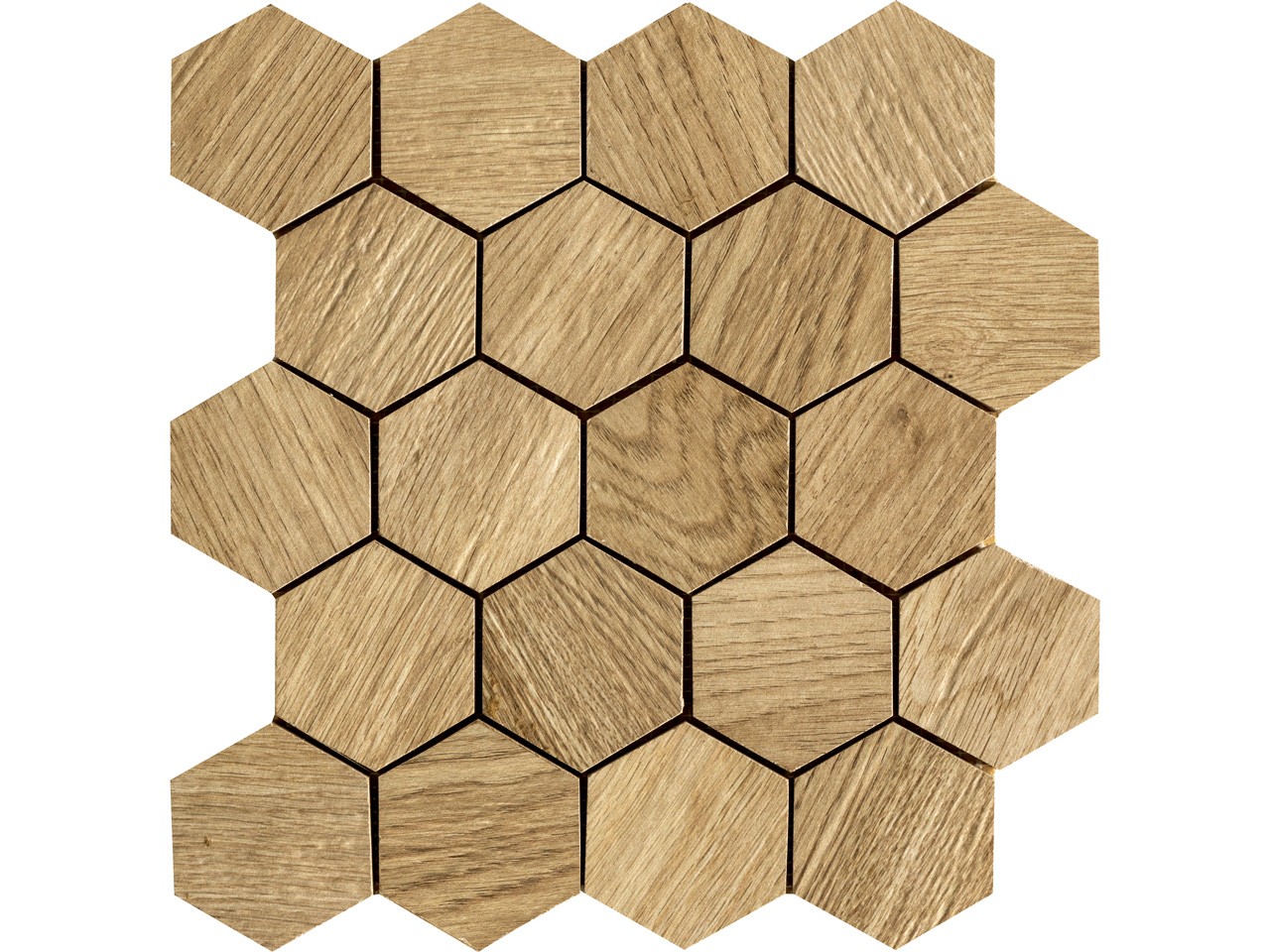 Mosaico Scott Honey 29x27 Gres Effetto Rovere Miele - Iperceramica