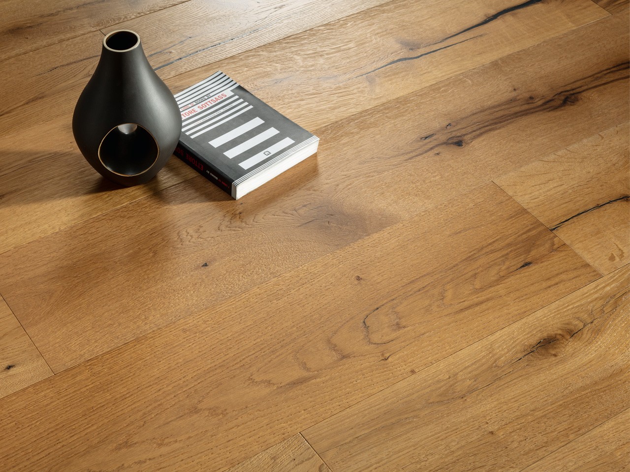 Parkett rustikal gebürstet lackiert - Trail Oak Large - Iperceramica