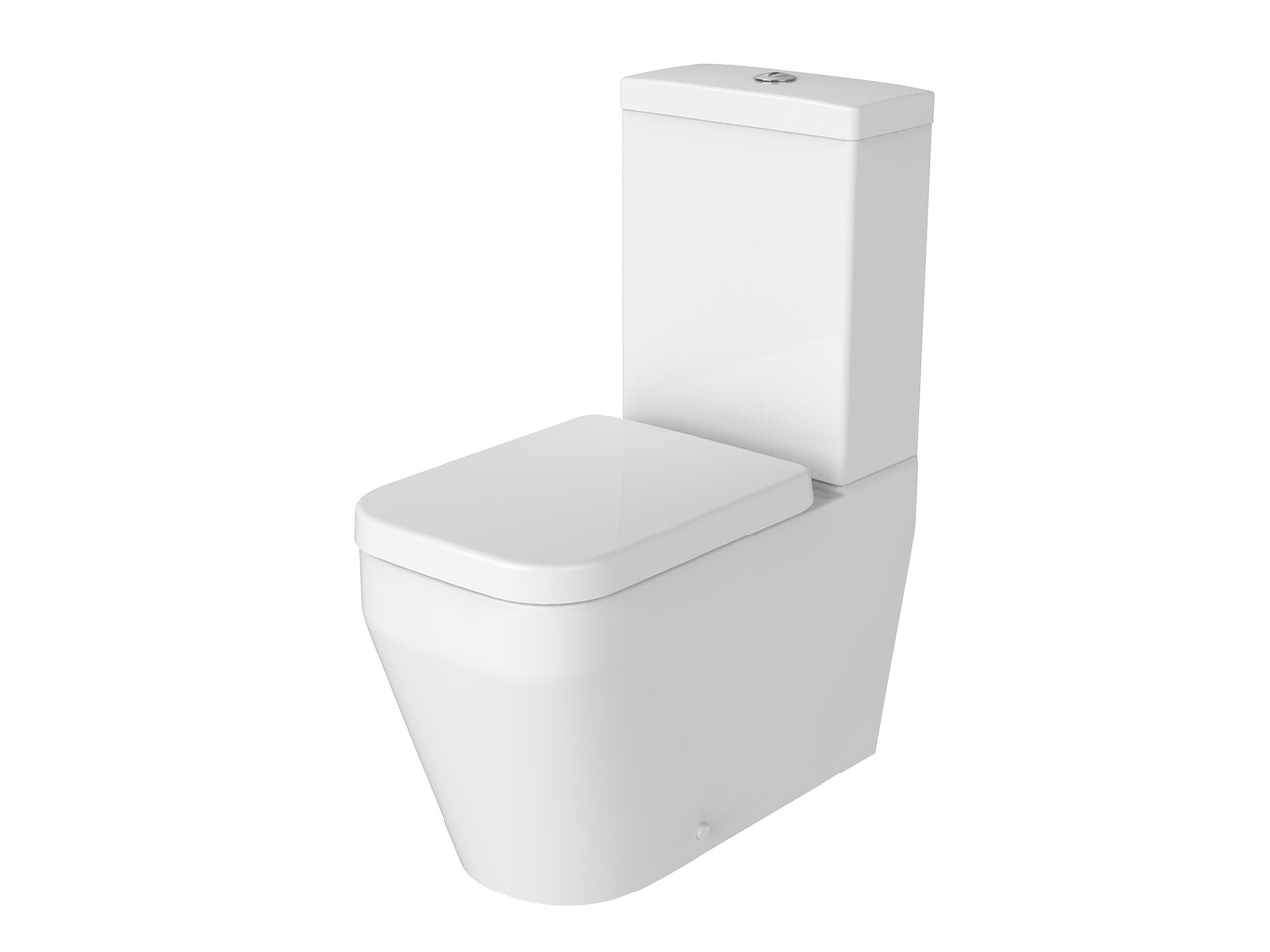 Monoblock-WC Wiki Rimless weiß - Iperceramica