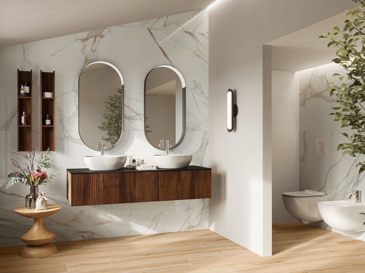 Piastrella Xlab Calacatta 120X120 Gres Lappato Effetto Marmo Bianco ...