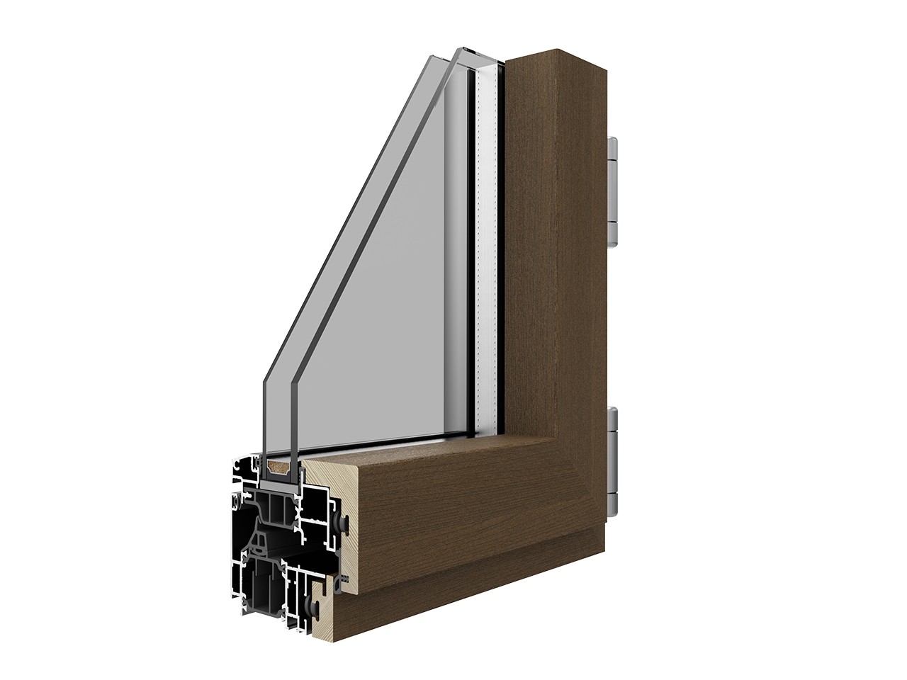 Finestra ALLUMINIO/LEGNO - Metalwood - Iperceramica