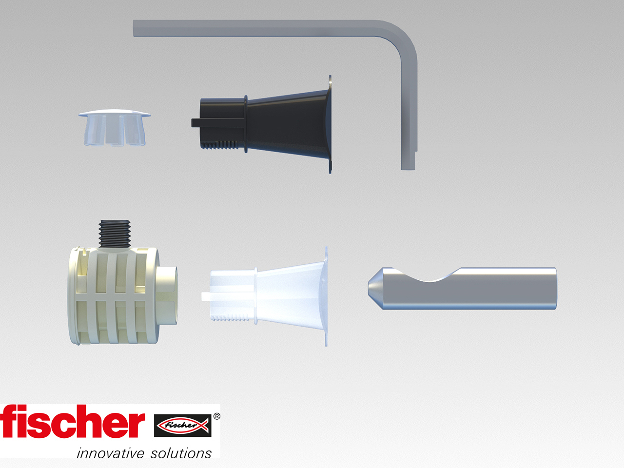 Fischer® Kit Fissaggio Rapido Wc/Bidet Sospeso Wb9 B Lv - Iperceramica