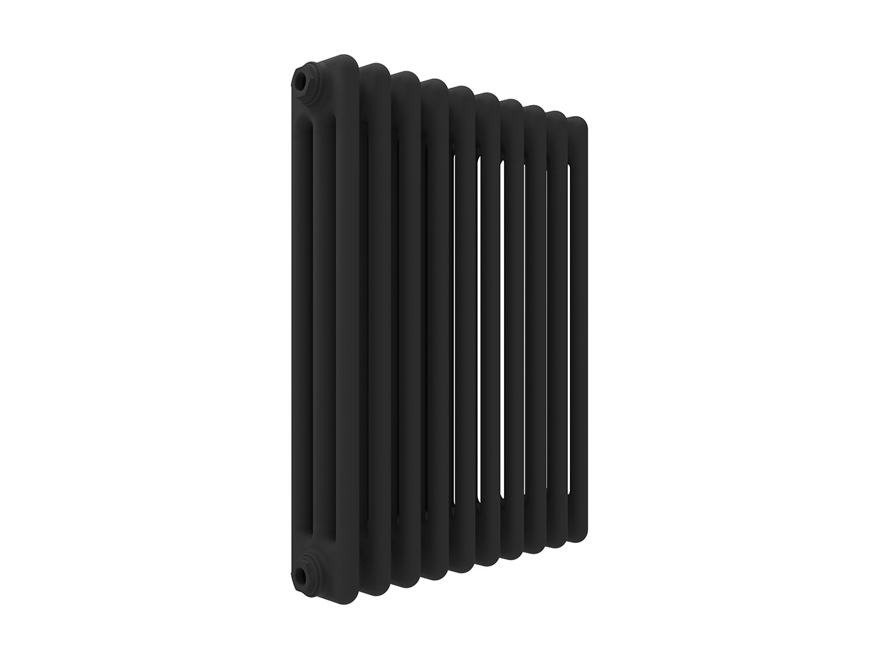 ELITE PLUS RAD. TUB. 3 COL 600 10 SECTIONS BLACK MATT - Iperceramica