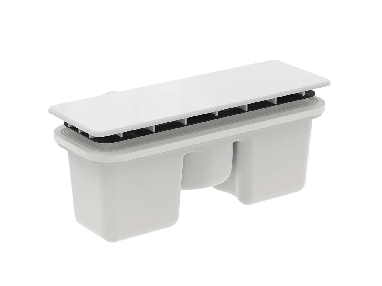 Bonde pour receveur de douche Ideal Standard Ultra Flat New avec cache ...