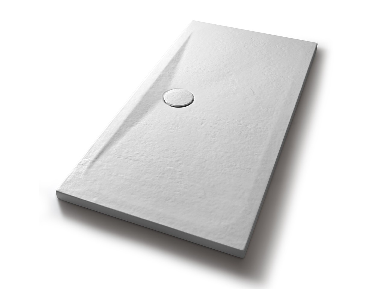 APPIA RECTANGULAR SHOWER TRAY 140X70 WHITE MATT GESSO - Iperceramica