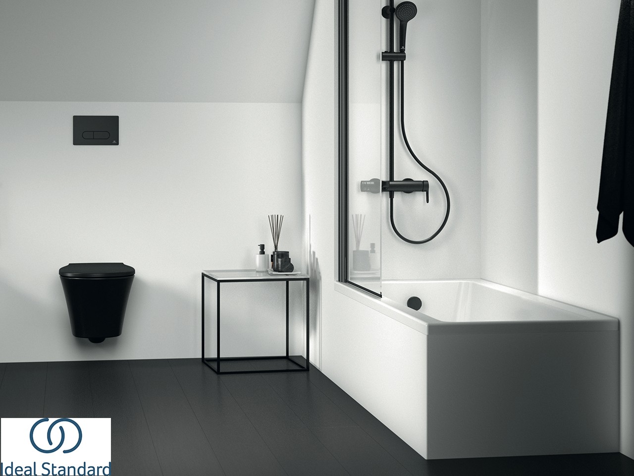 Baignoire à encastrer Ideal Standard® Connect Air avec panneau frontal ...