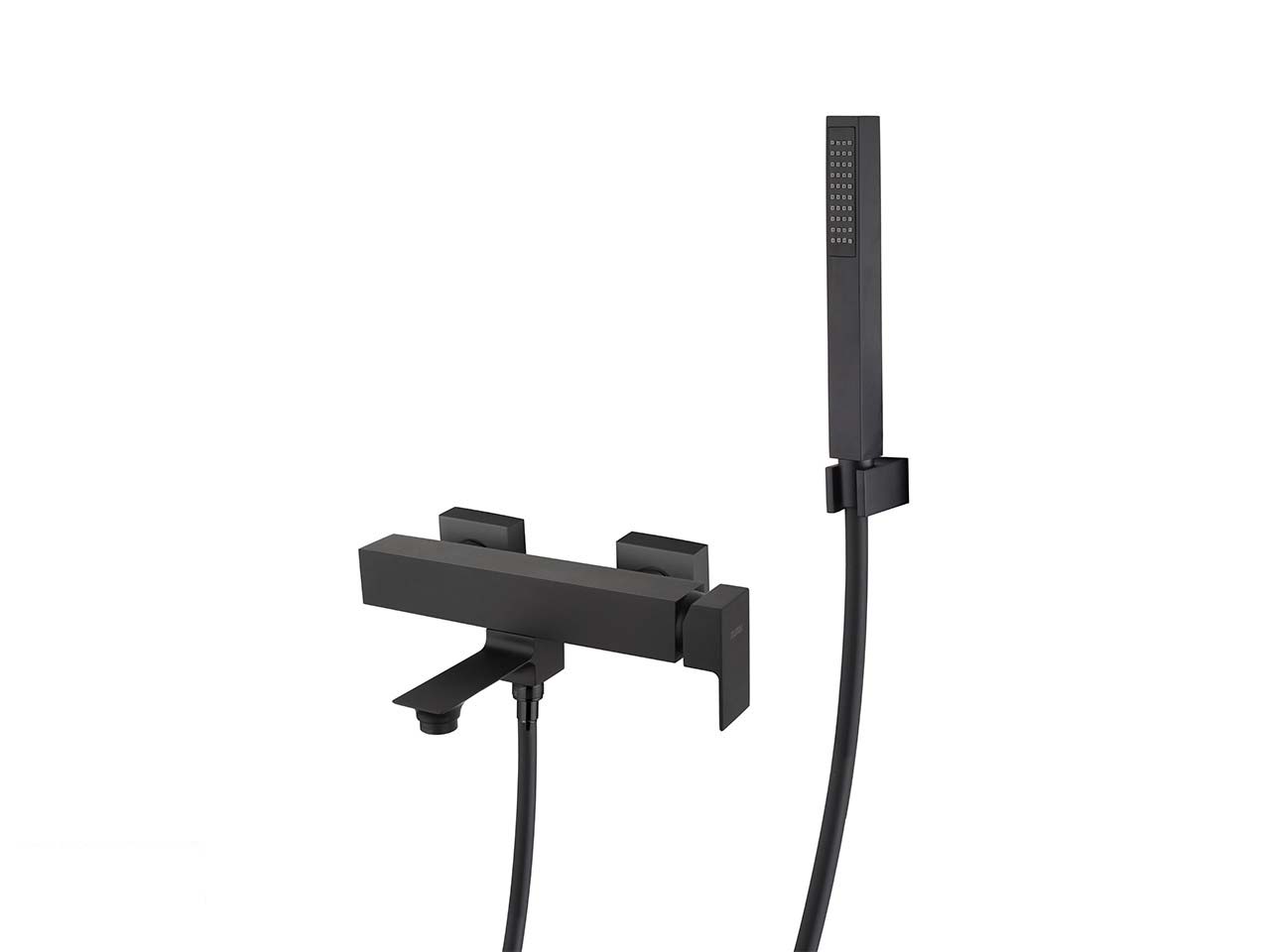 Mamoli Mixer Feel/Michela External Bath Black Matt - Iperceramica-mt