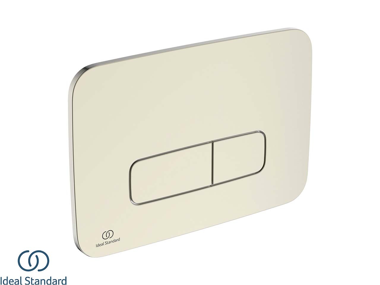Ideal Standard® Oleas Flush Plate M3 Silver Storm - Iperceramica